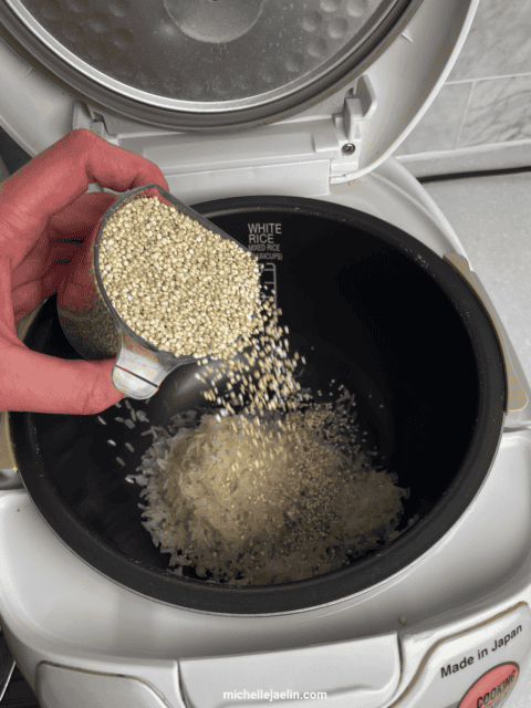 Best Quinoa Rice Recipe (Video) - Michelle Jaelin
